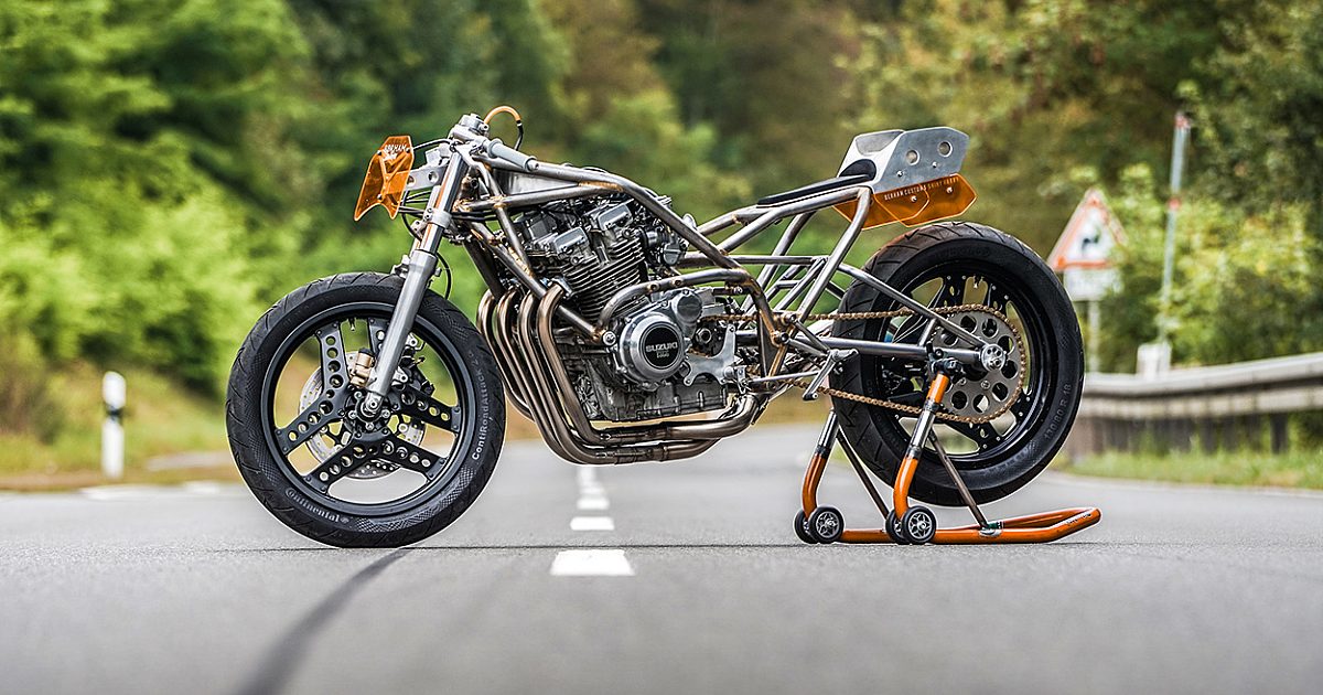Giant Killer: The Harris-frame Suzuki that ruled Glemseck | Bike EXIF