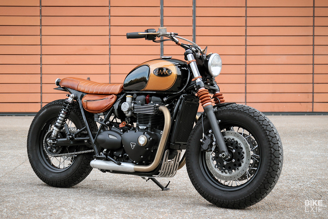 Black Art: A different way to build a Triumph Bobber | Bike EXIF