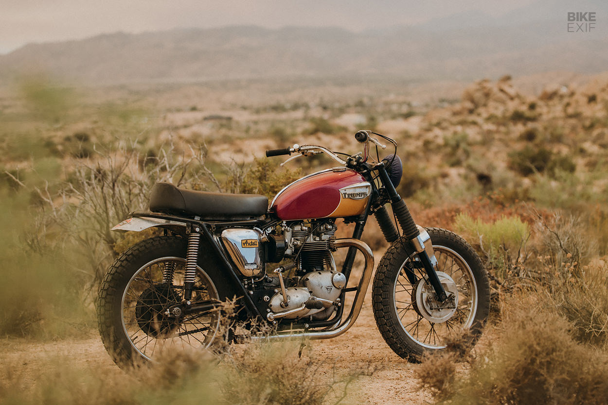 A Triumph TT special built for a top sound designer | Bike EXIF