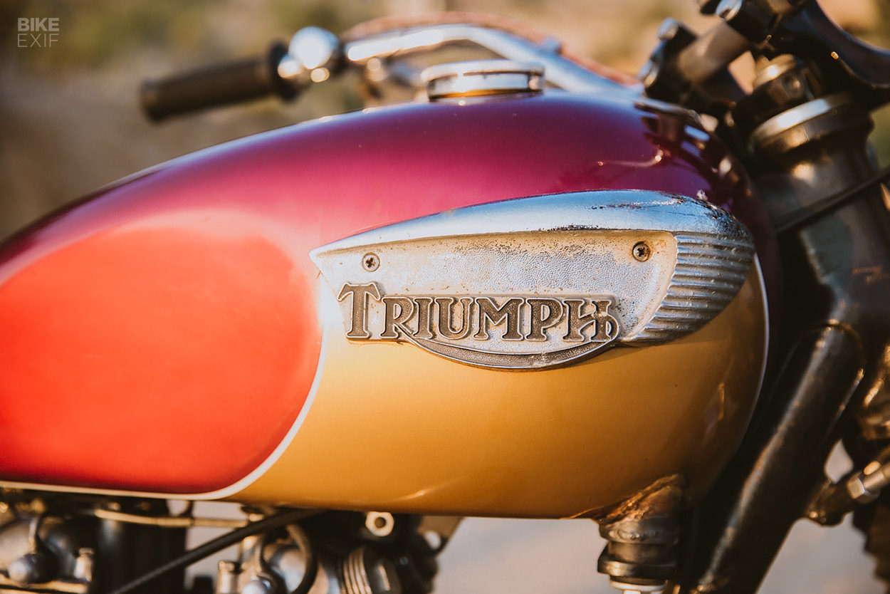 A Triumph TT special built for a top sound designer | Bike EXIF