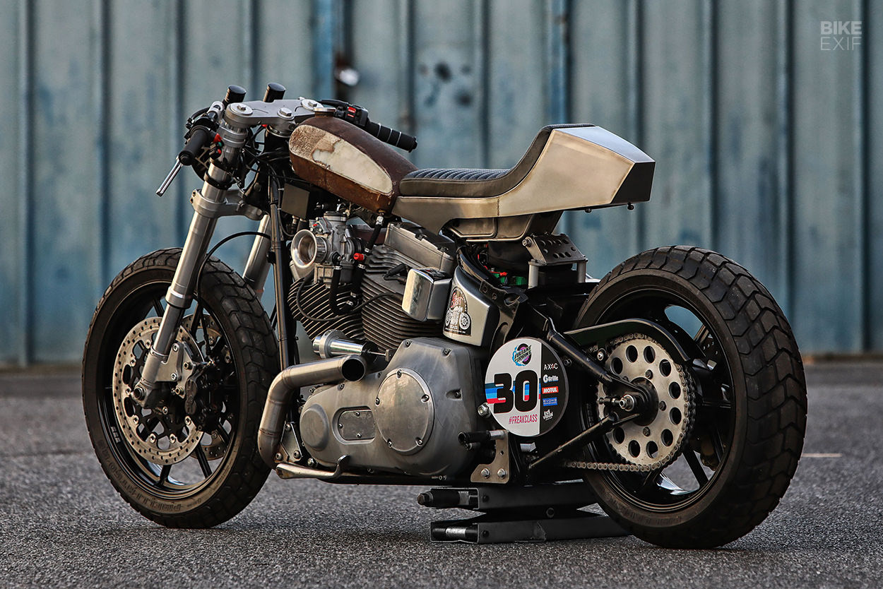Bruiser: A Harley Softail drag bike from Belgium | Bike EXIF