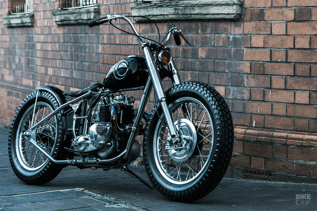 Moon Love: Robbie Palmer’s Triumph Daytona 500 bobber | Bike EXIF
