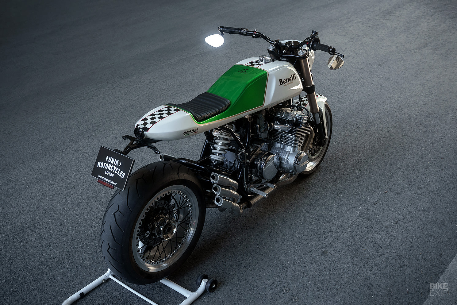 Six-cylinder symphony: A Benelli Sei café racer from Portugal | Bike…