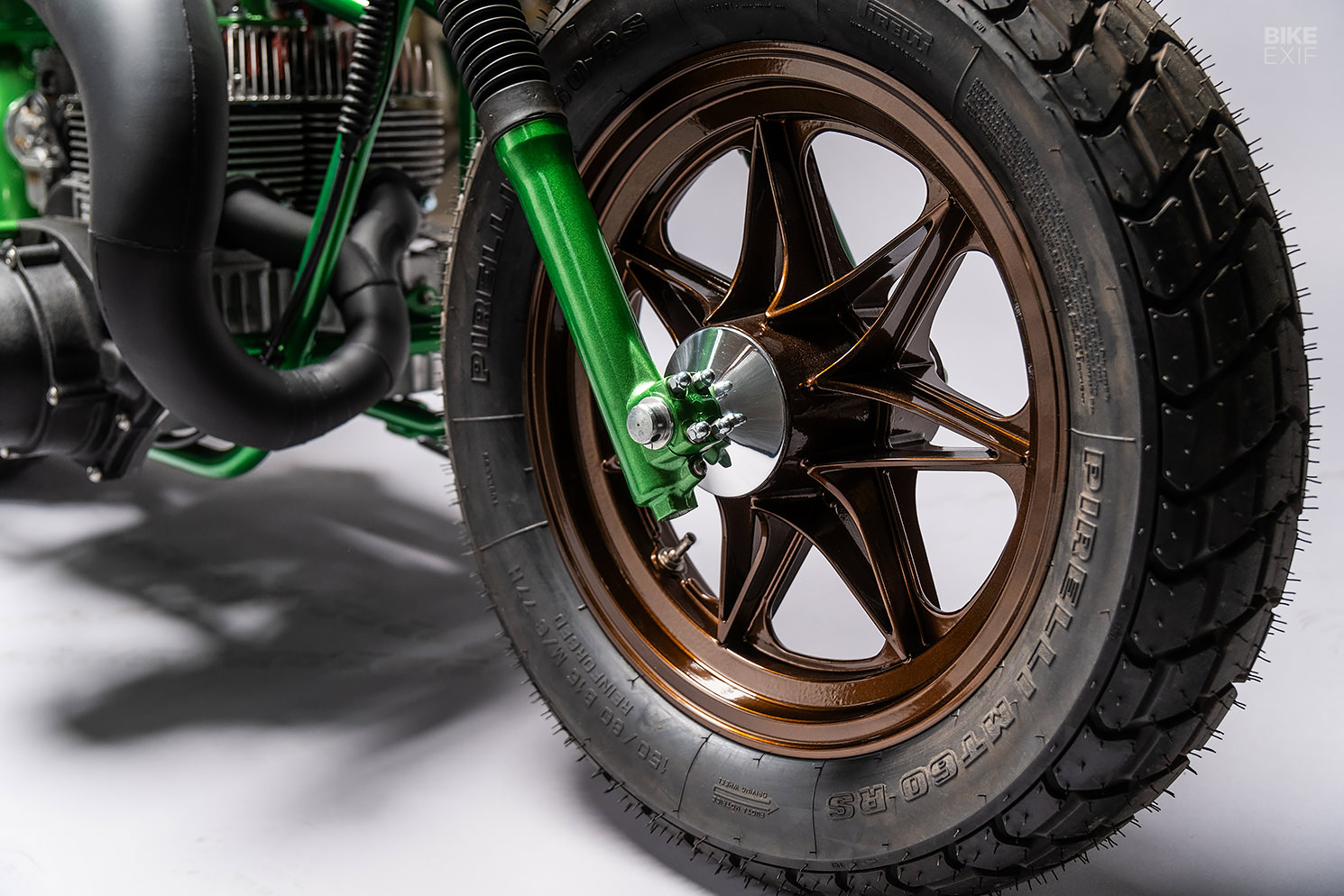 Forever Young: An overgrown mini-bike with a Yamaha snowmobile engine…