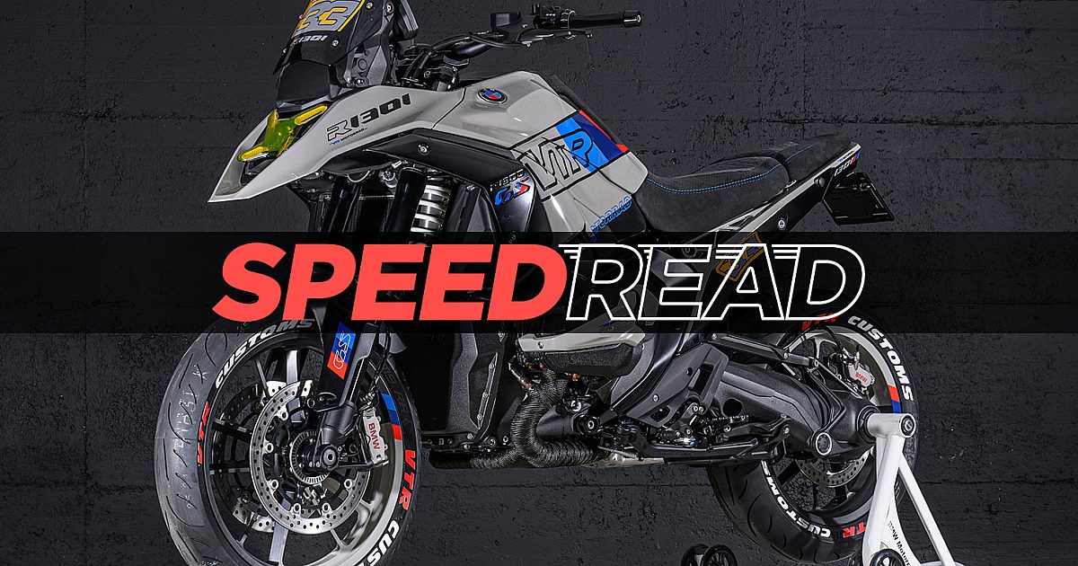 Speed Read: A razor-sharp BMW R1300GS from Switzerland and more