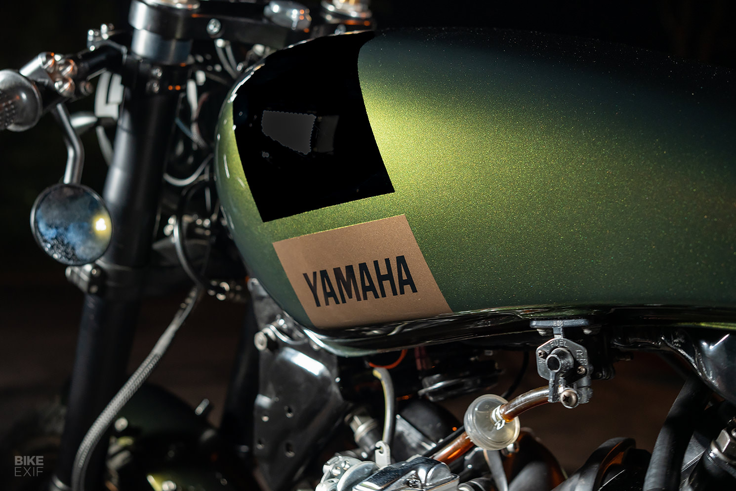Waking Up the Neighbors: A wild Yamaha Virago by Purpose Built Moto