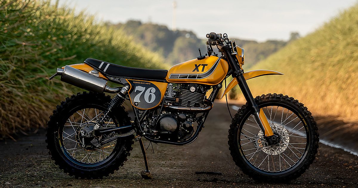Stay Gold: Purpose Built Moto's effortlessly cool Yamaha XT500 | Bike…