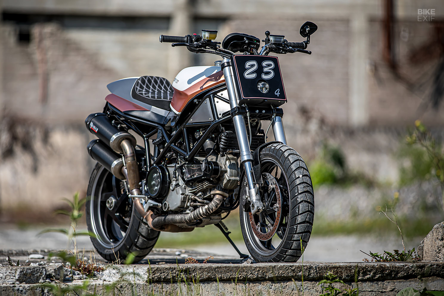 Ducati DT: A Ducati Multistrada 1000 DS street tracker from…