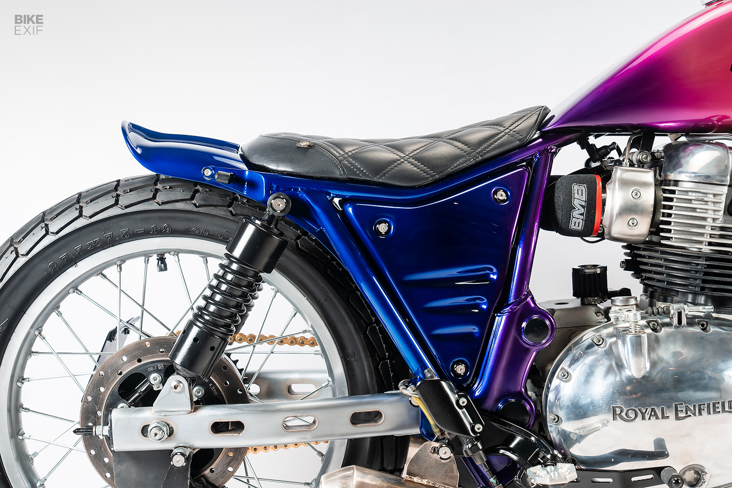 This vivid Royal Enfield Bobber is a tasty technicolor treat | Bike…