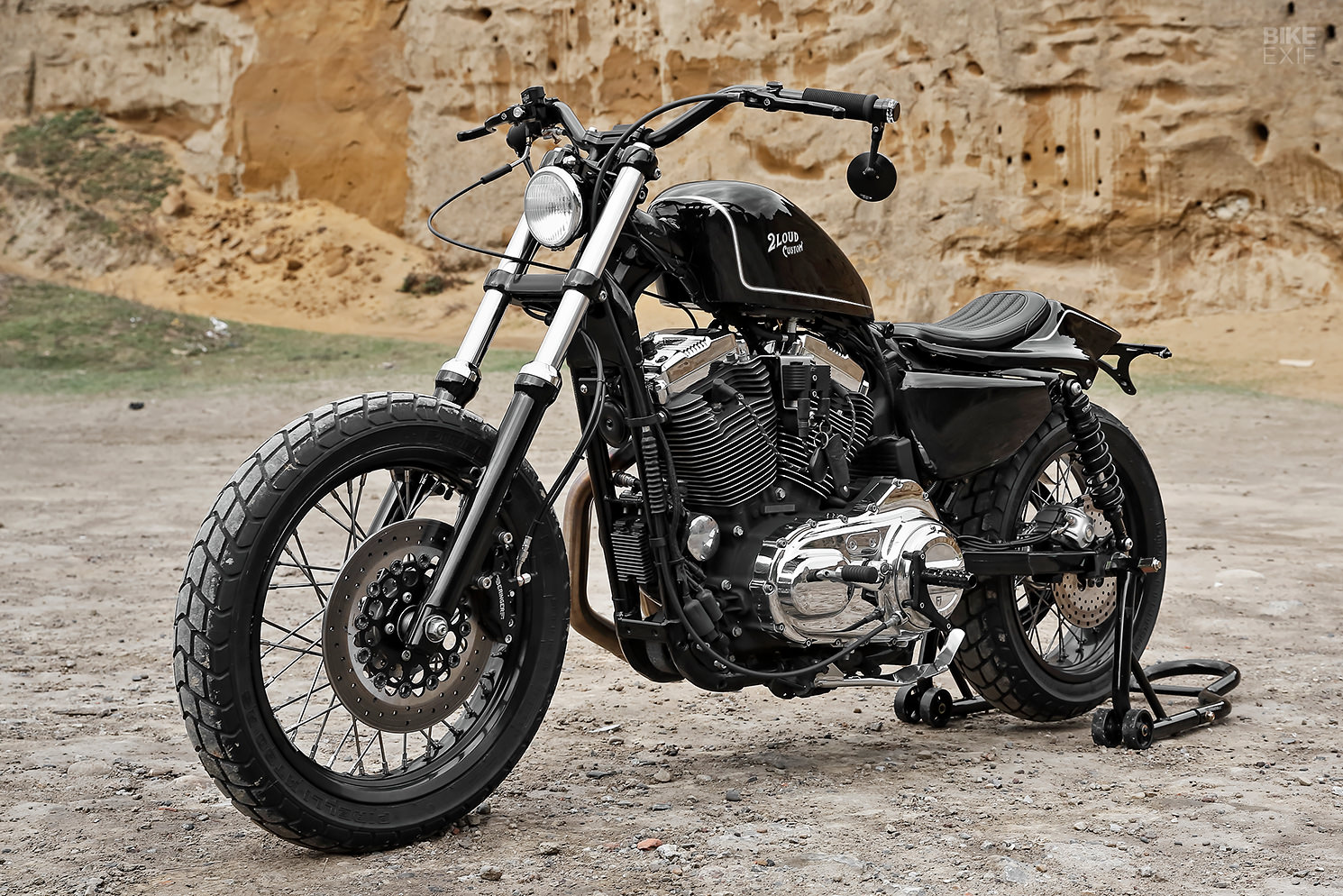 Ebony Evo: 2LOUD transforms the Harley Sportster Seventy-Two | Bike…
