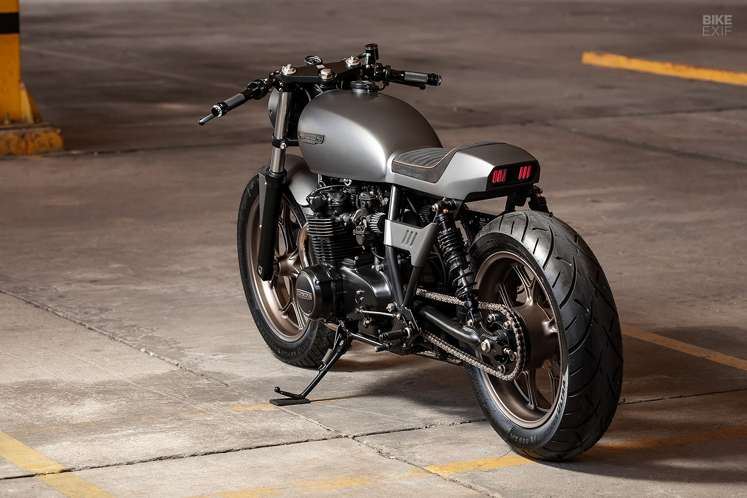The Bold Four: A 1976 Honda CB500F café racer from Brazil | Bike EXIF