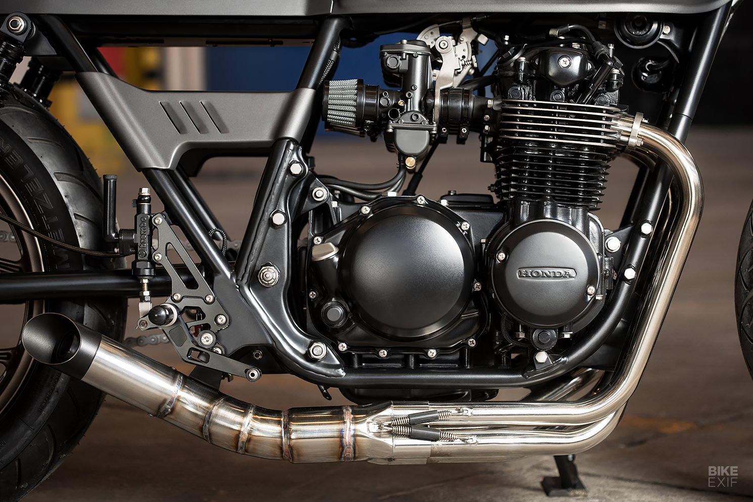 The Bold Four: A 1976 Honda CB500F café racer from Brazil | Bike EXIF