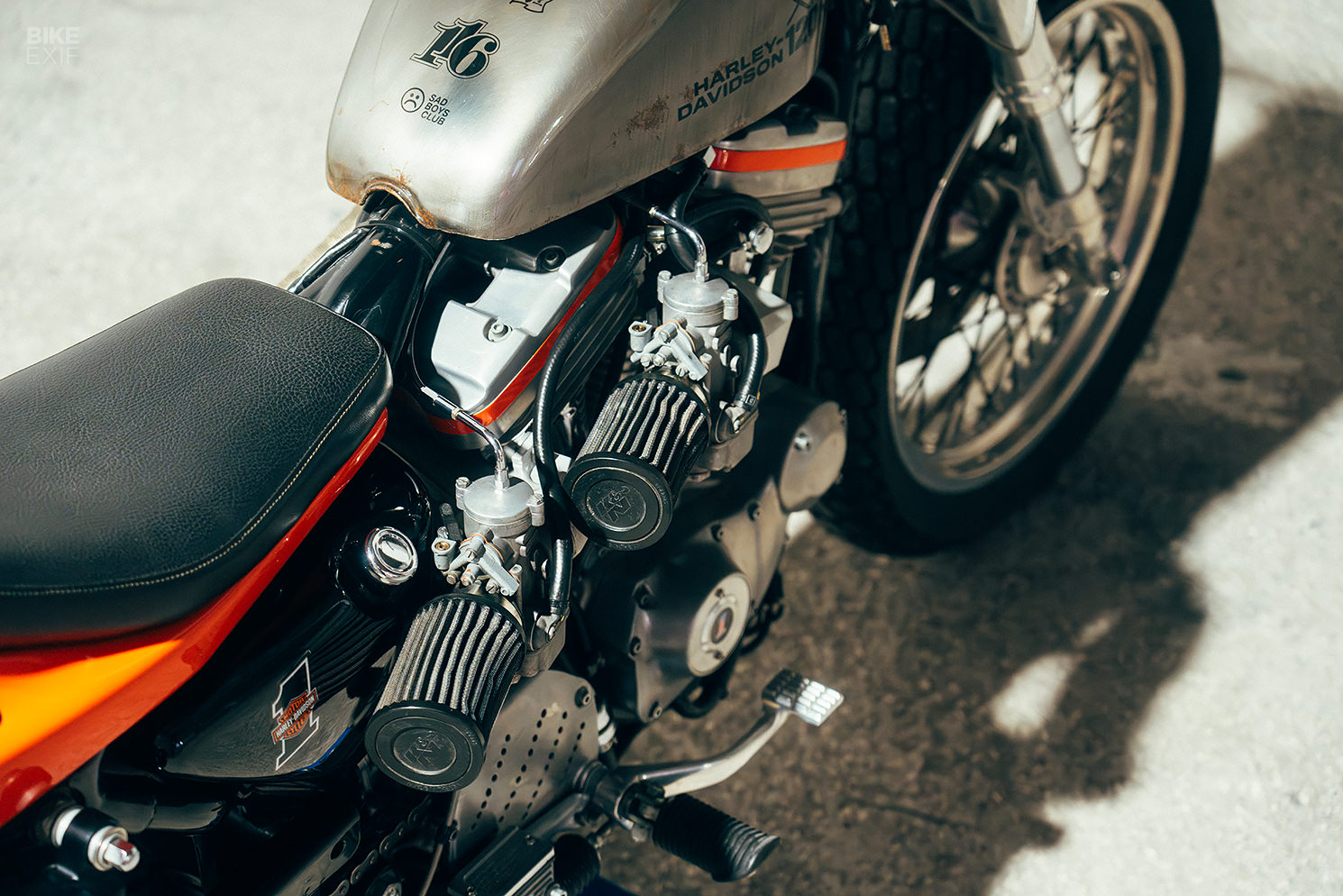 XR1200: A 1997 Harley Sportster flat tracker from the French Riviera…