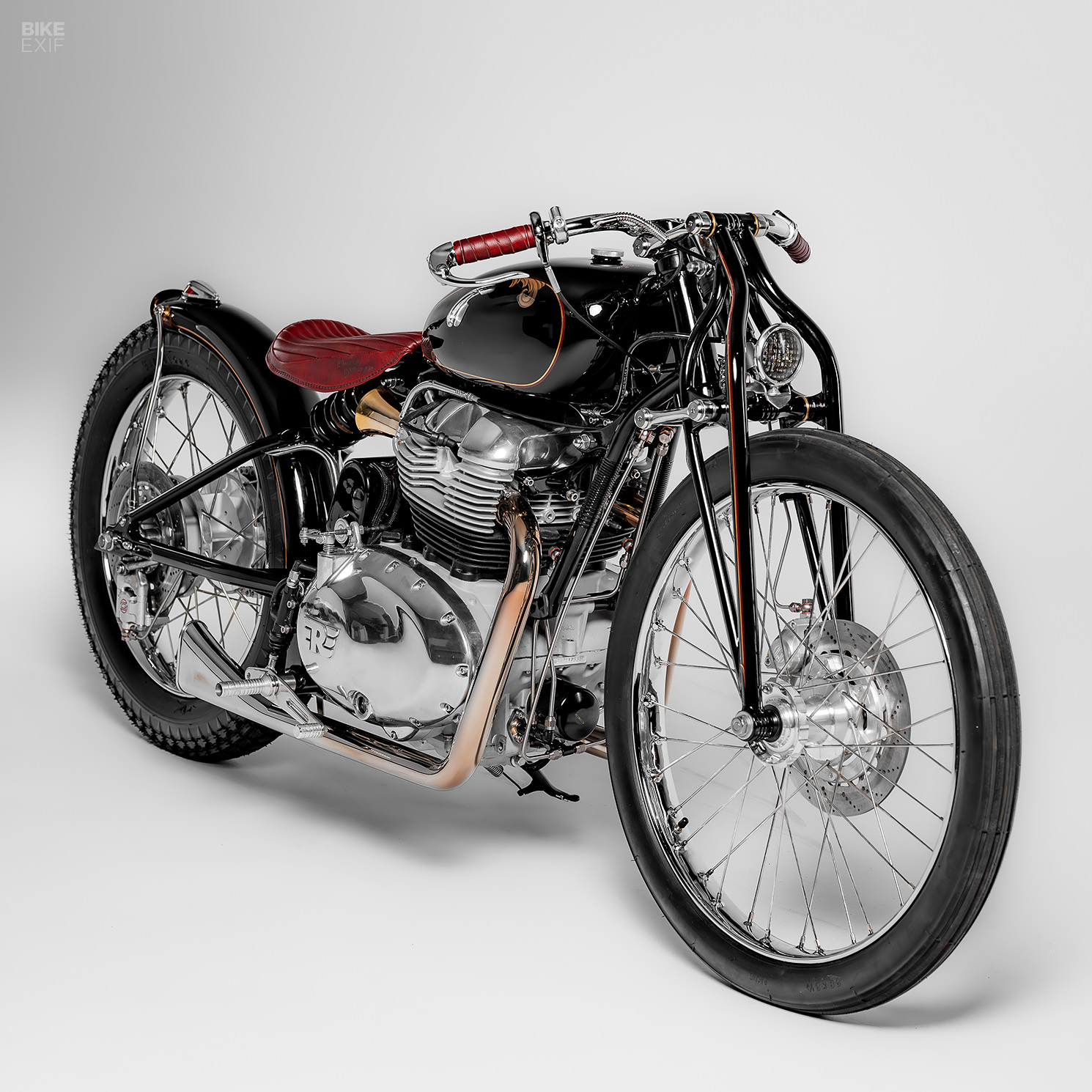 Delta: Purpose Built Moto's custom Royal Enfield Super Meteor 650