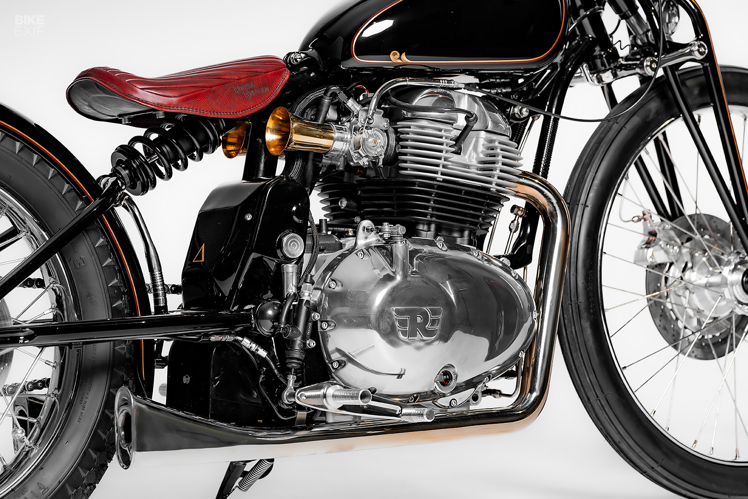 Delta: Purpose Built Moto's custom Royal Enfield Super Meteor 650