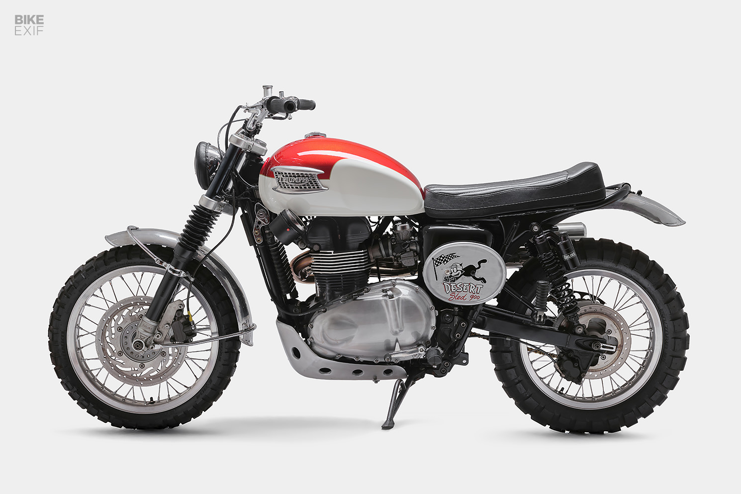 Best of British: A Triumph Scrambler Desert Sled from Indonesia