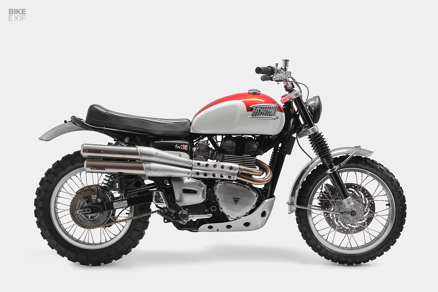 Best of British: A Triumph Scrambler Desert Sled from Indonesia
